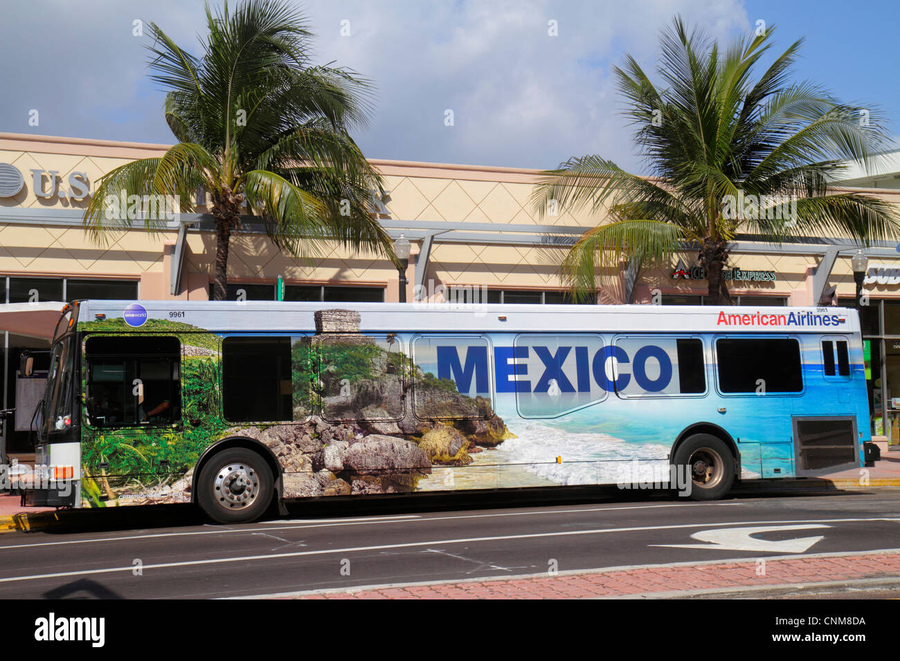 Miami Beach Florida,5th Fifth Street,Miami Dade Transit,public bus ...