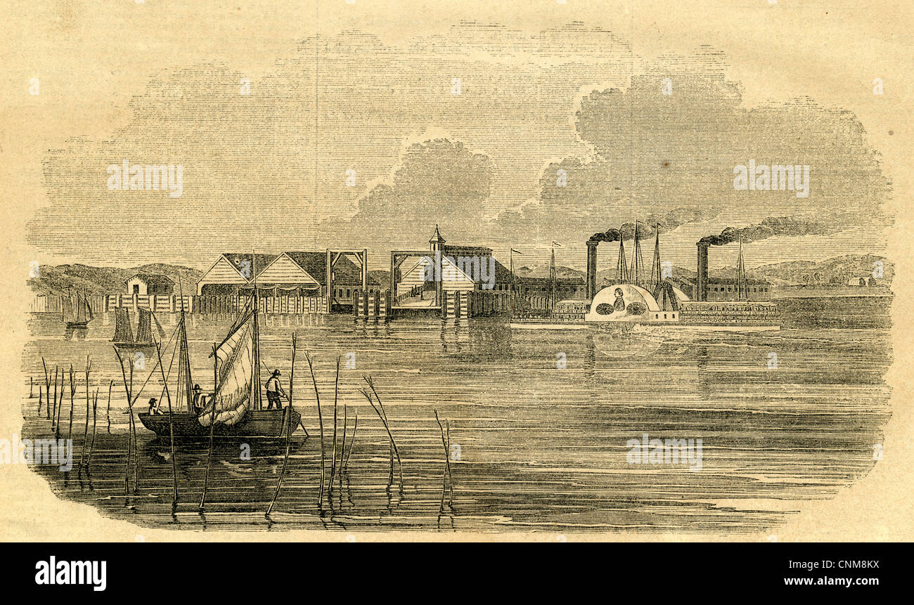 Steamboat 1800s hi-res stock photography and images - Alamy