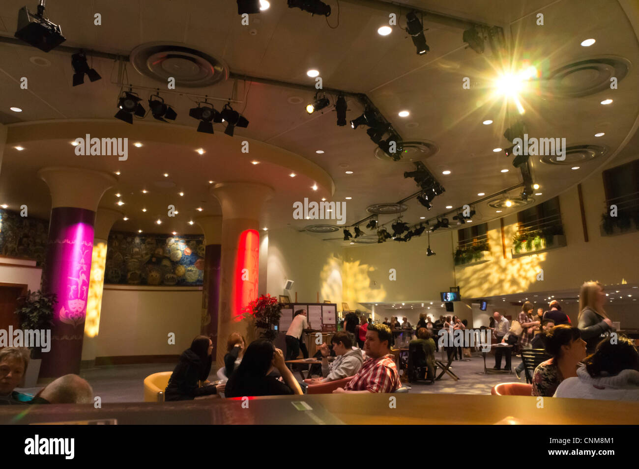 Edinburgh International Conference Centre, foyer interior Stock Photo ...