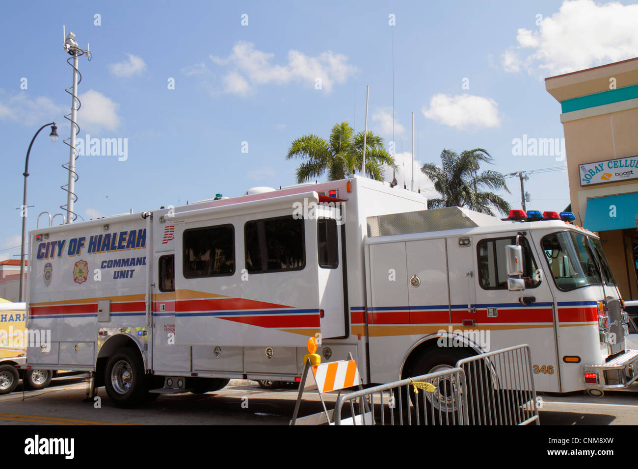 Hialeah fire department command unit hi-res stock photography and ...