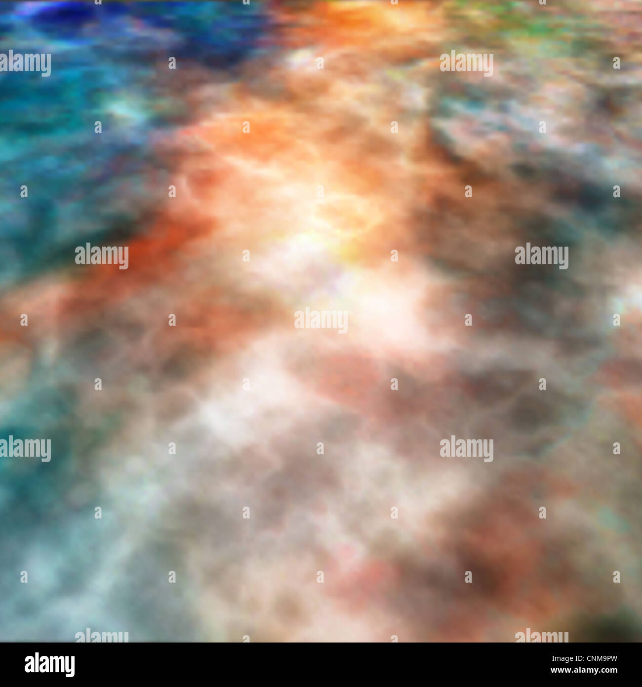 Illustrated colorful watery background with marbling pattern Stock ...