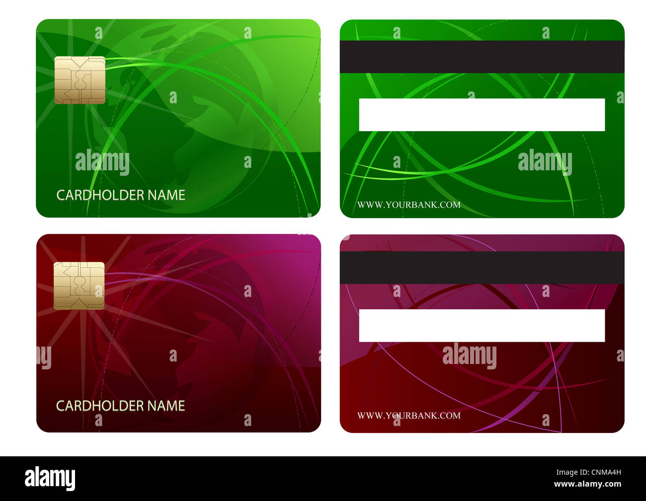 Abstract business card Stock Photo - Alamy