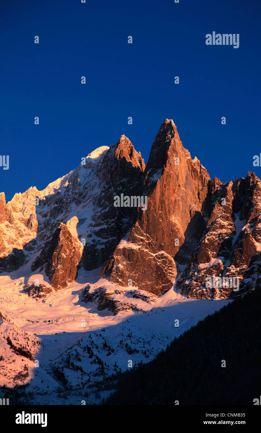 Les Drus, Mont Blanc Massif, Chamonix, Haute Savoie, French Alps ...