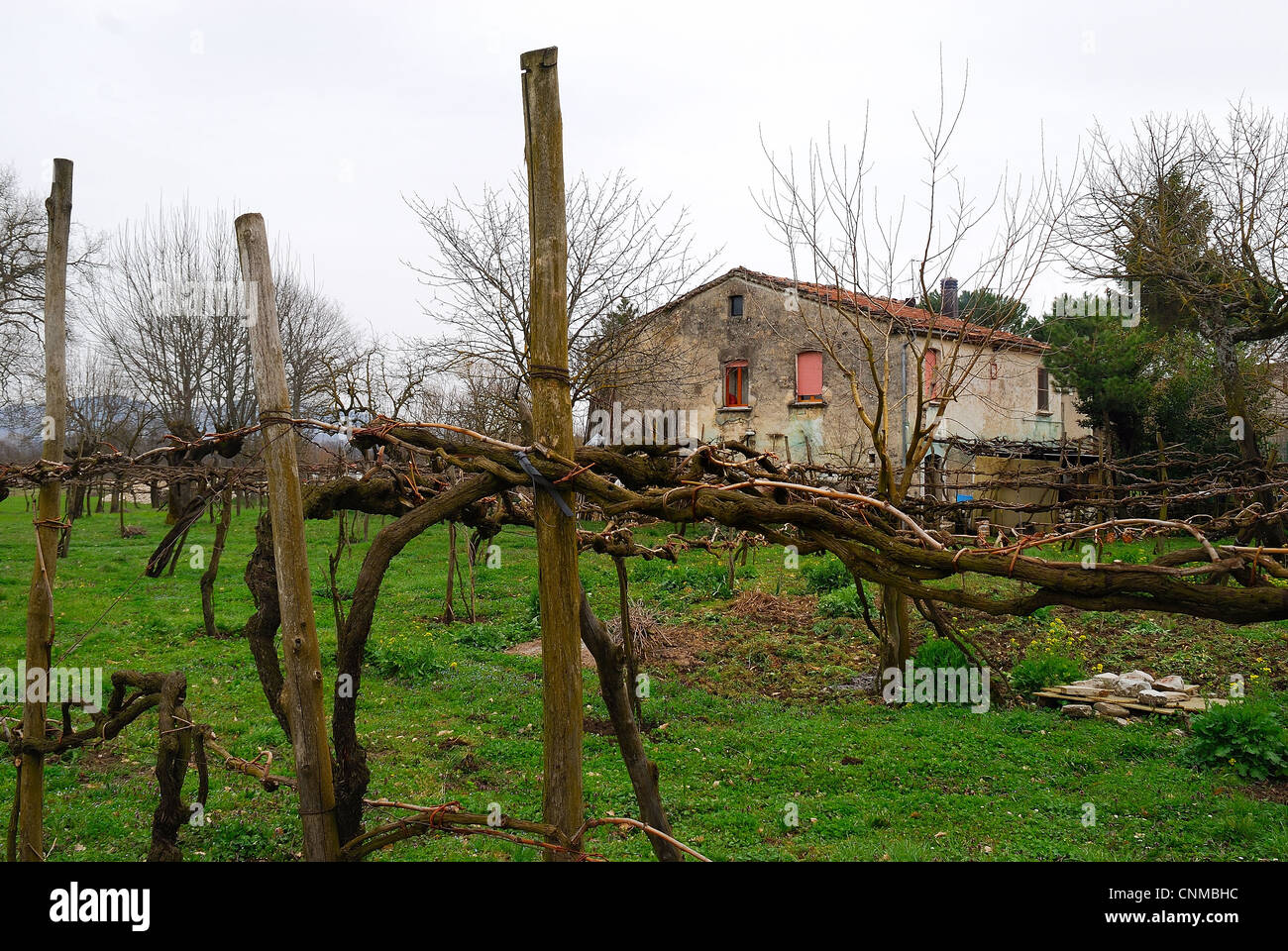 Roman ruins of a farmhouse hi-res stock photography and images - Alamy