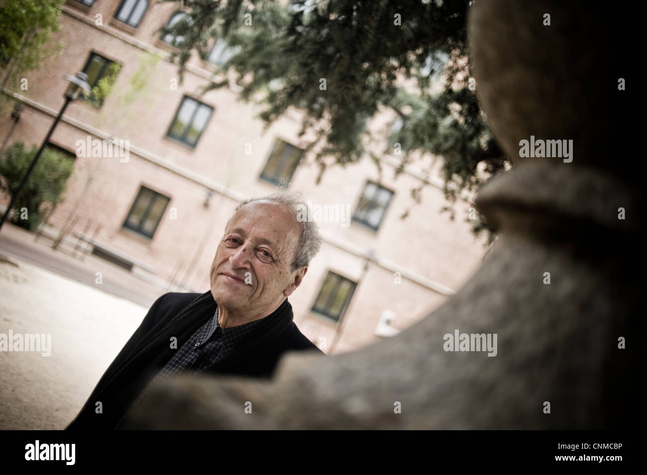 Bernard Noel, French writer and poet, in Madrid, Spain Stock Photo - Alamy