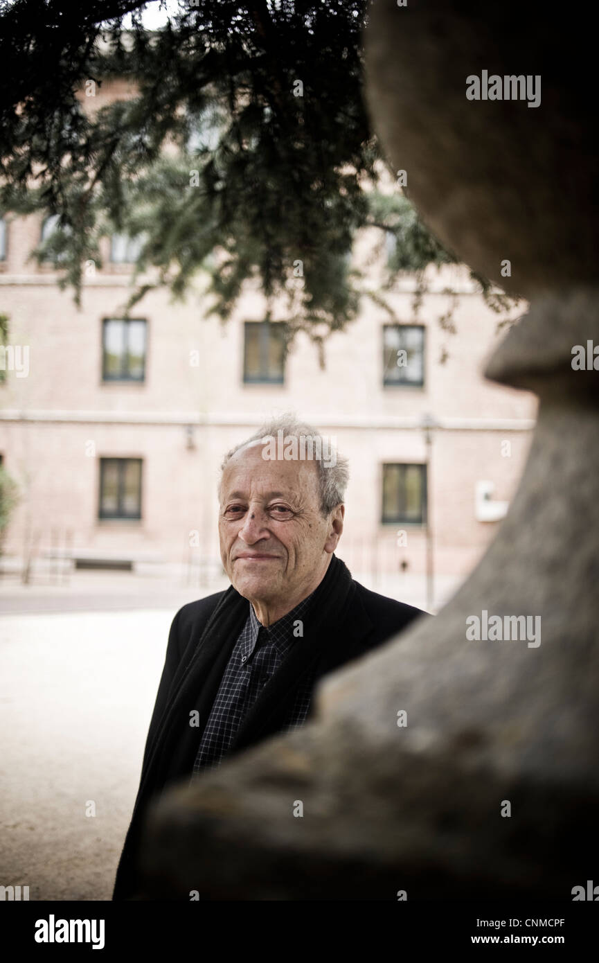 Bernard Noel, French writer and poet, in Madrid, Spain Stock Photo - Alamy