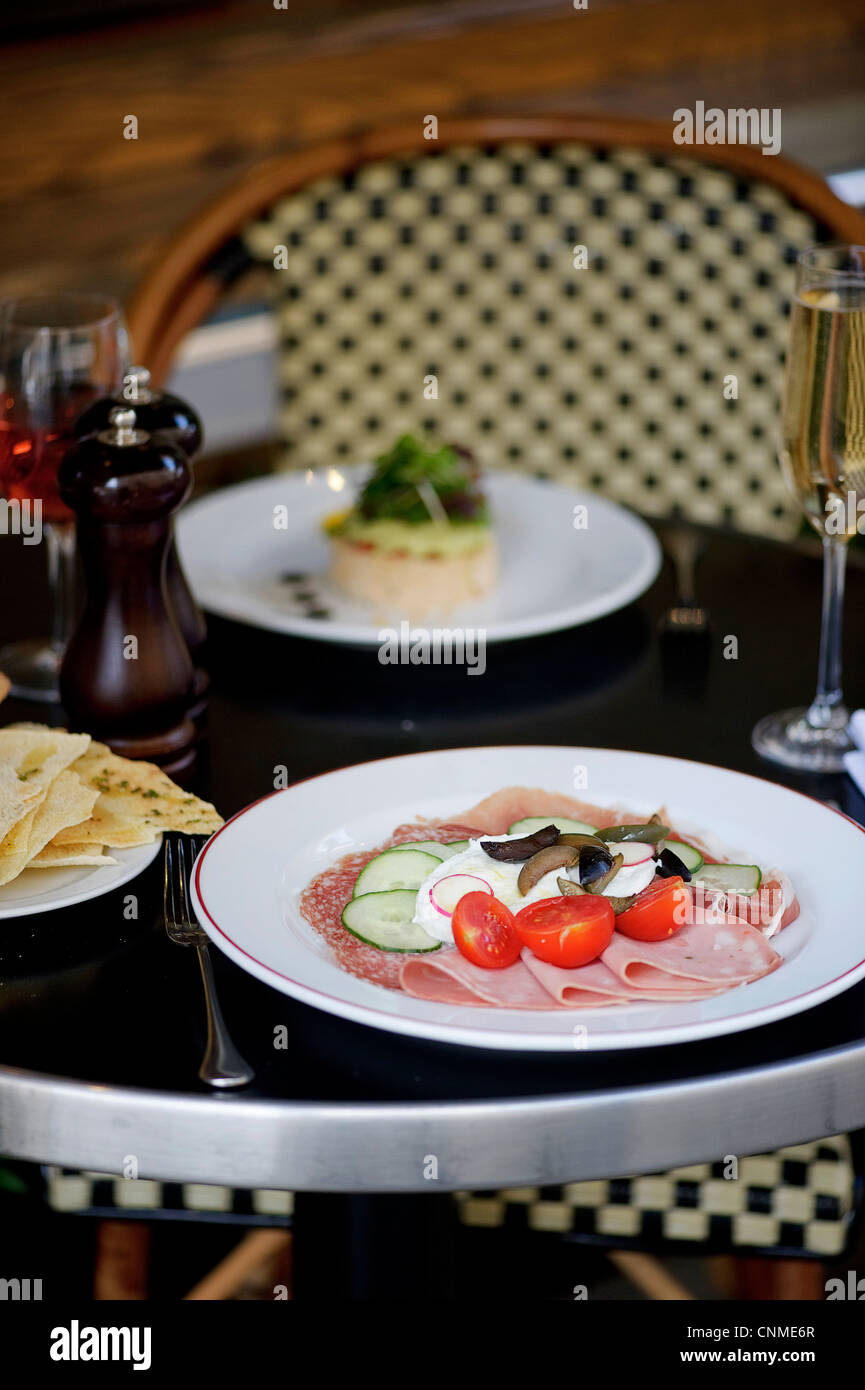 gourmet cuisine expensive restaurant food Stock Photo - Alamy