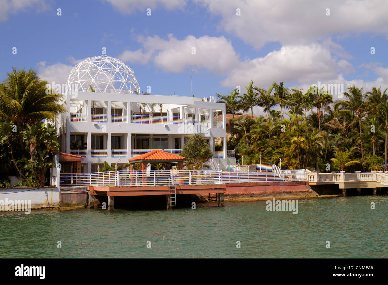 Miami Beach Florida,Biscayne Bay water,Hibiscus Island,25 North ...