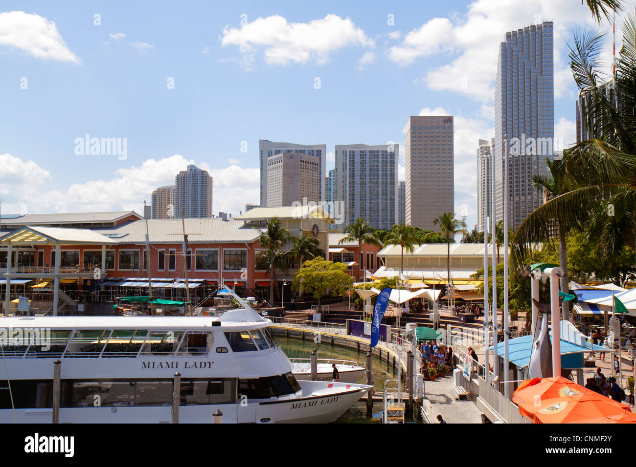 Bay waterside marketplace downtown skyline hi-res stock photography and ...