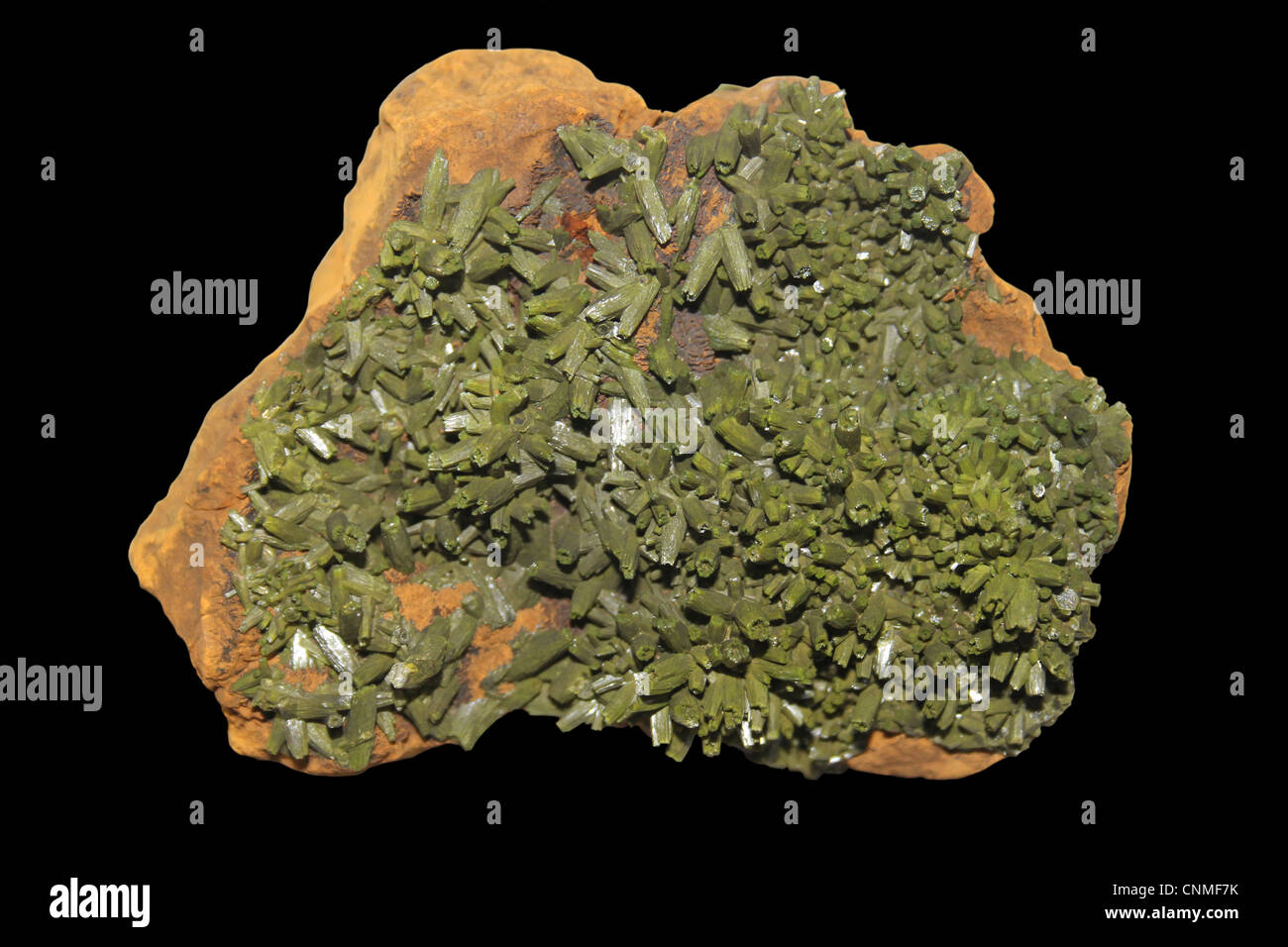 Crystals Rock Green Geology Stock Photos & Crystals Rock Green Geology ...