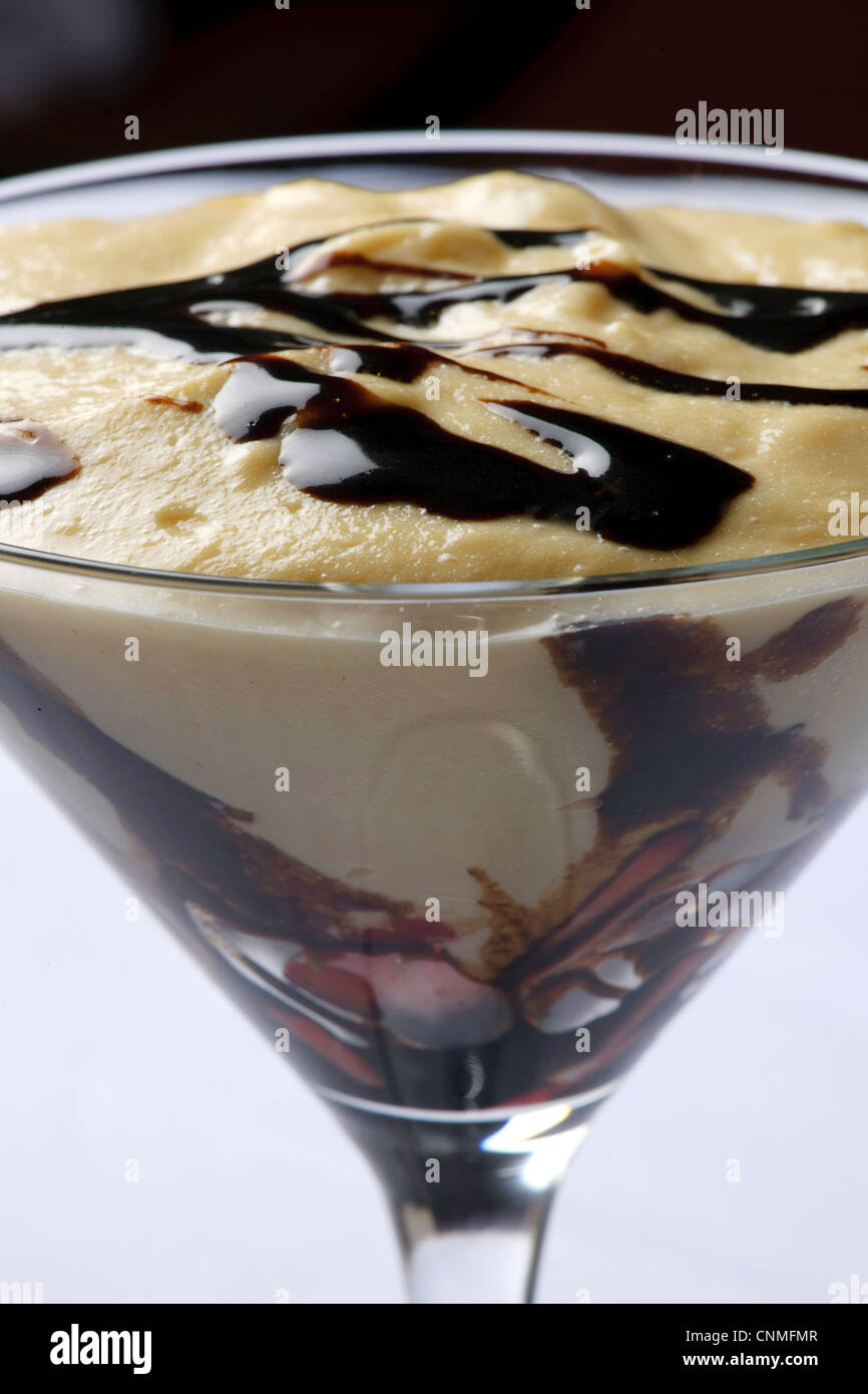 gourmet cuisine chocolate dessert expensive restaurant food Stock Photo ...