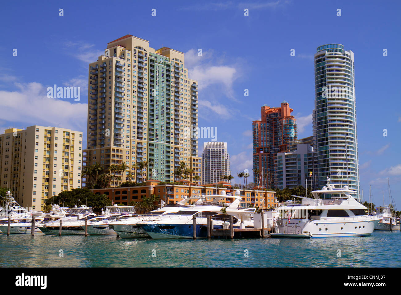 Biscayne Bay Miami Beach Stock Photos & Biscayne Bay Miami Beach Stock ...