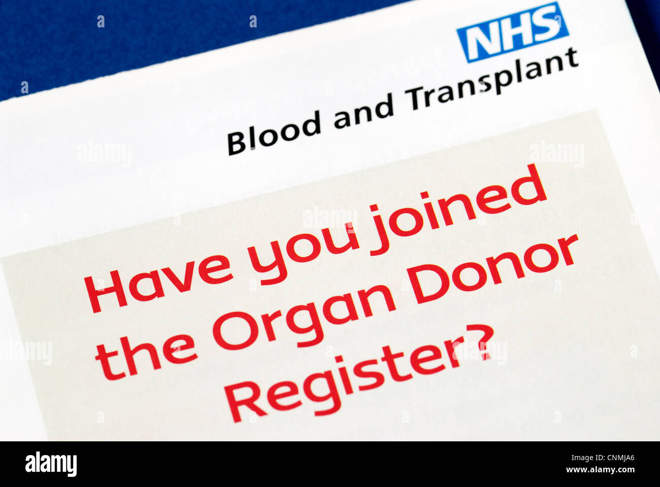 Organ donation advert hi-res stock photography and images - Alamy