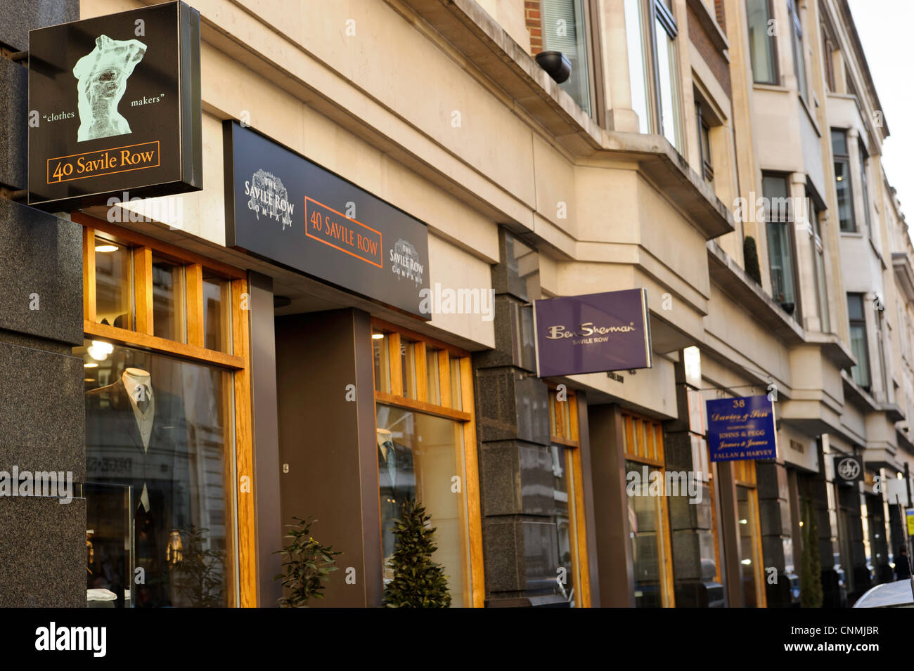 Savile Row, London, England Stock Photo - Alamy