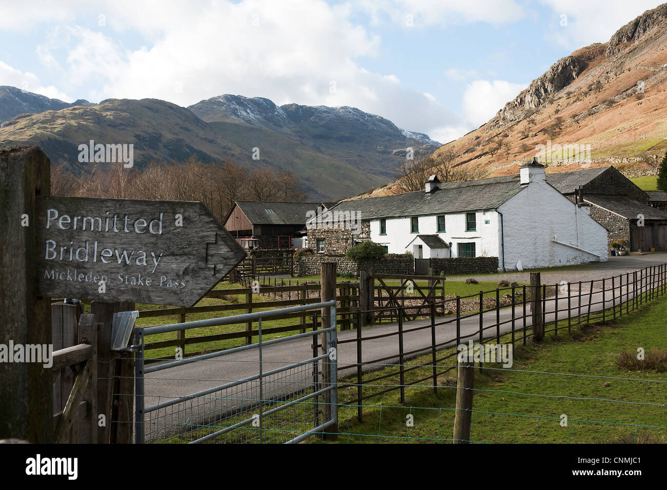 Beautiful Lakeland Farmstead in the Langdale Valley Lake District ...