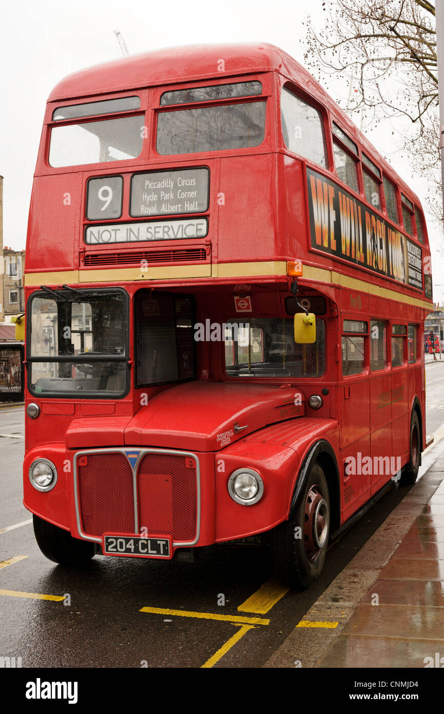 A London Routemaster bus Stock Photo - Alamy