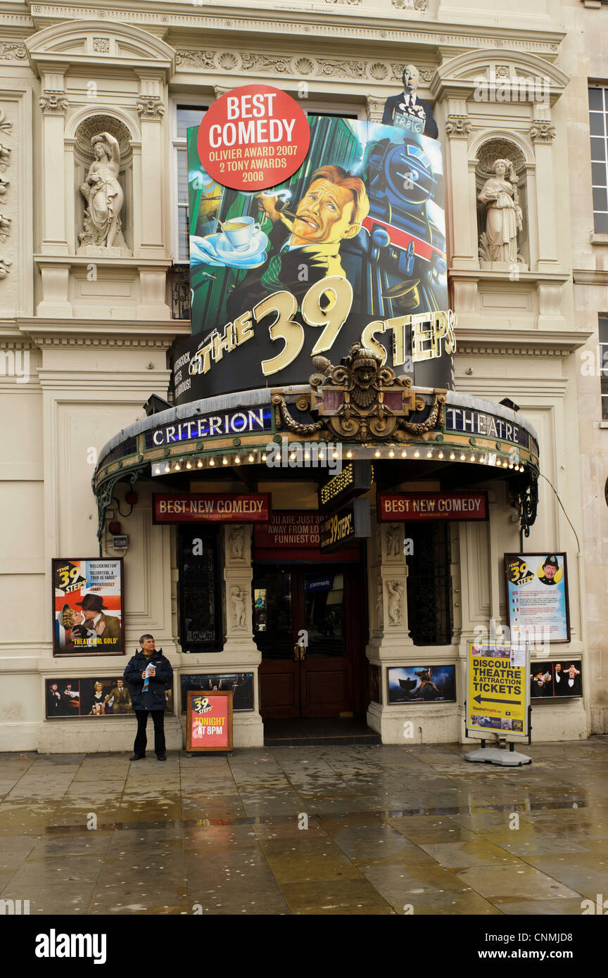 Criterion Theatre, Piccadilly Circus, London England Stock Photo - Alamy