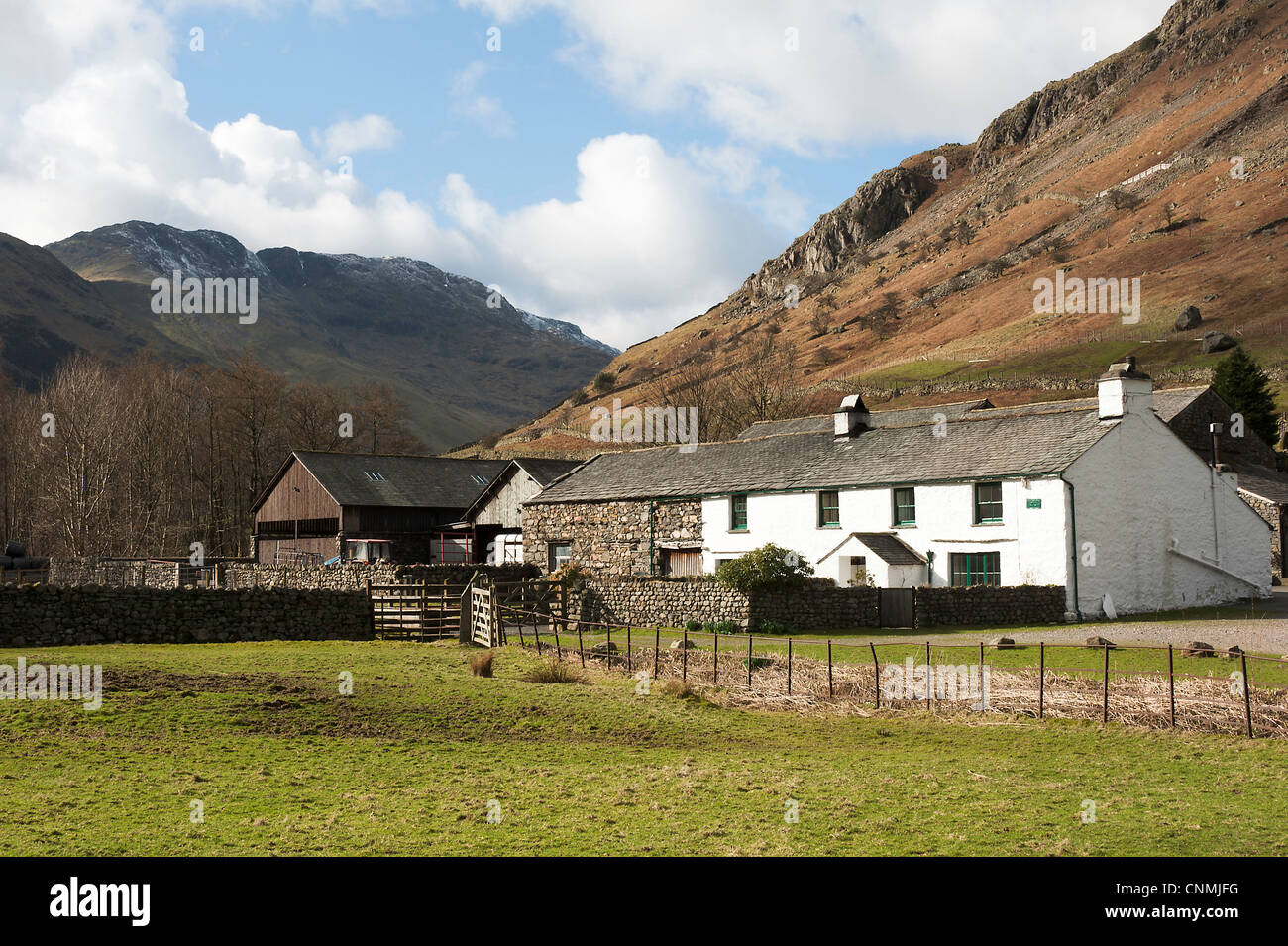 Beautiful Lakeland Farmstead in the Langdale Valley Lake District ...