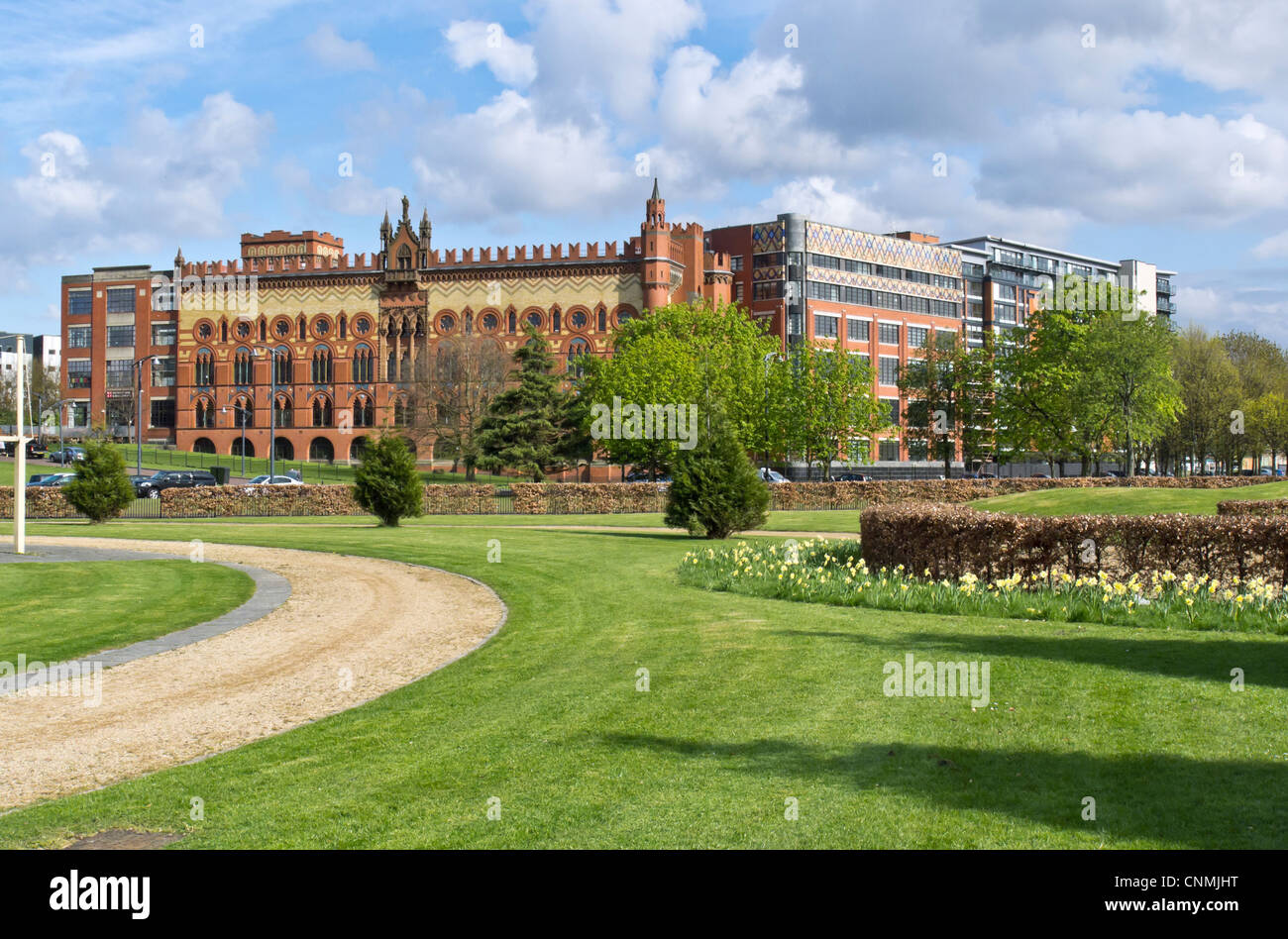 The Templeton Carpet Factory building by Scottish architect William ...