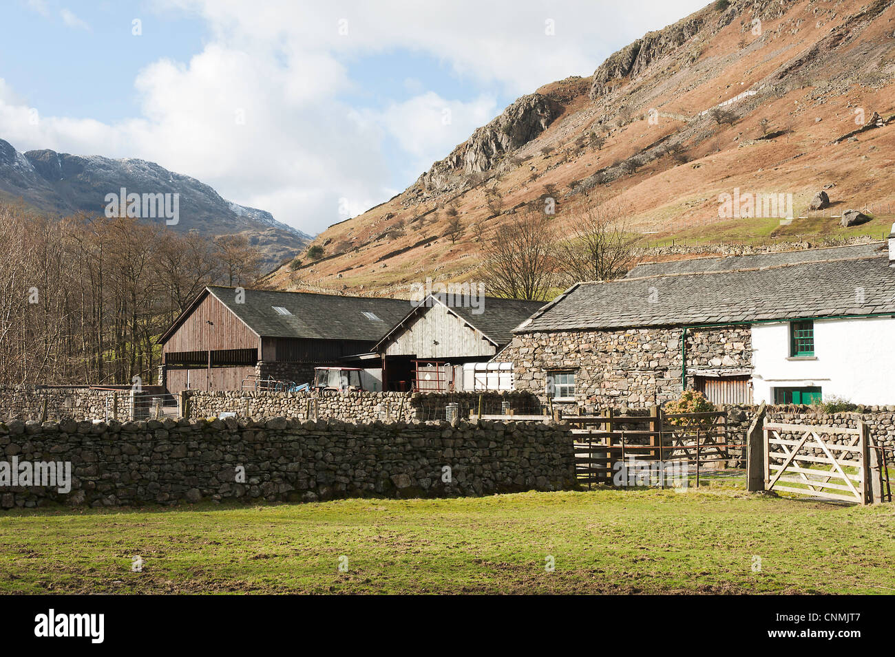Beautiful Lakeland Farmstead in the Langdale Valley Lake District ...