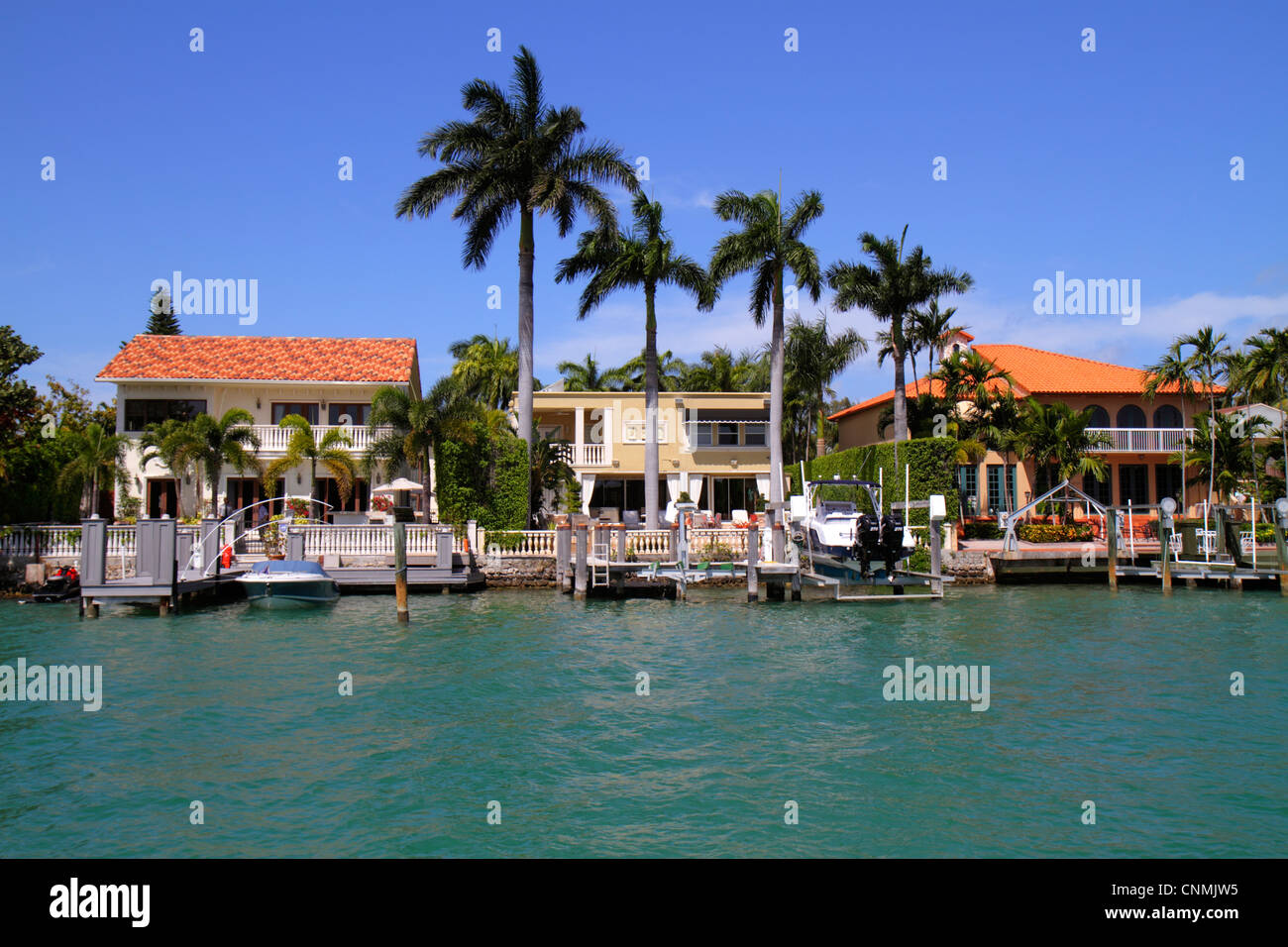 Miami Beach Florida,Biscayne Bay water,Hibiscus Island,102,94,90 South ...