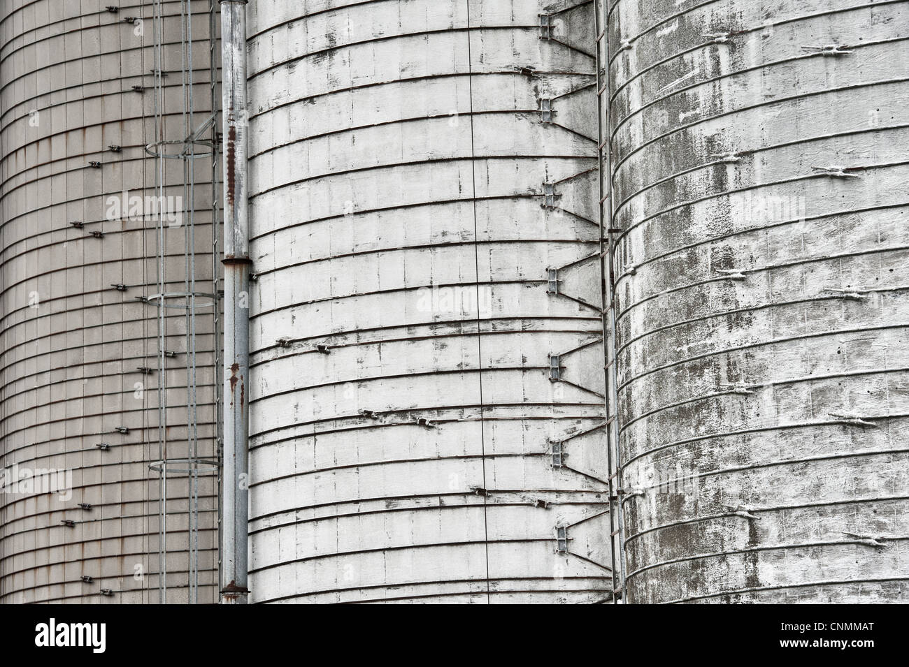 Three silos hi-res stock photography and images - Alamy