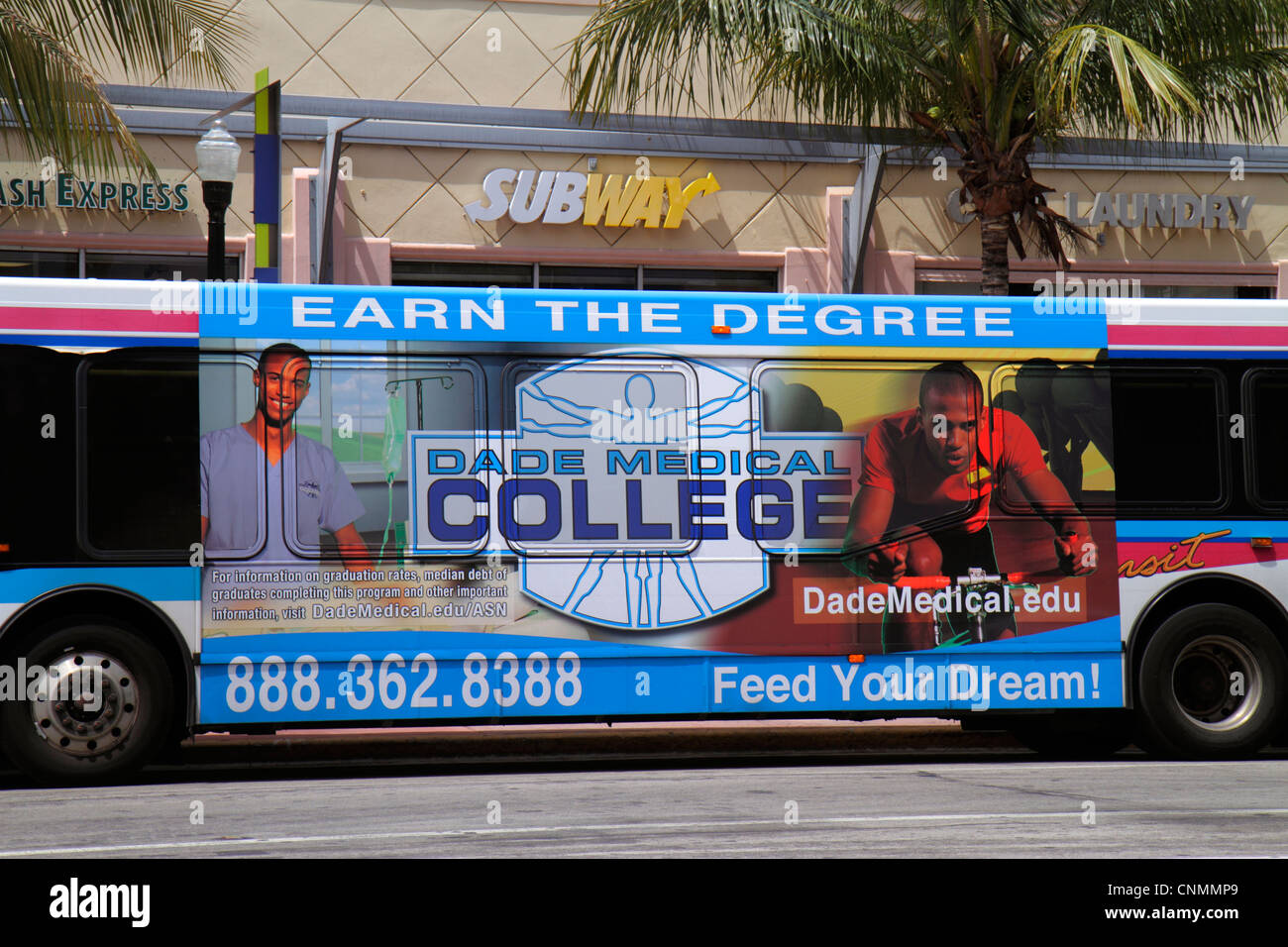 Miami Beach Florida,Washington Avenue,Miami Dade Metrobus,public bus ...