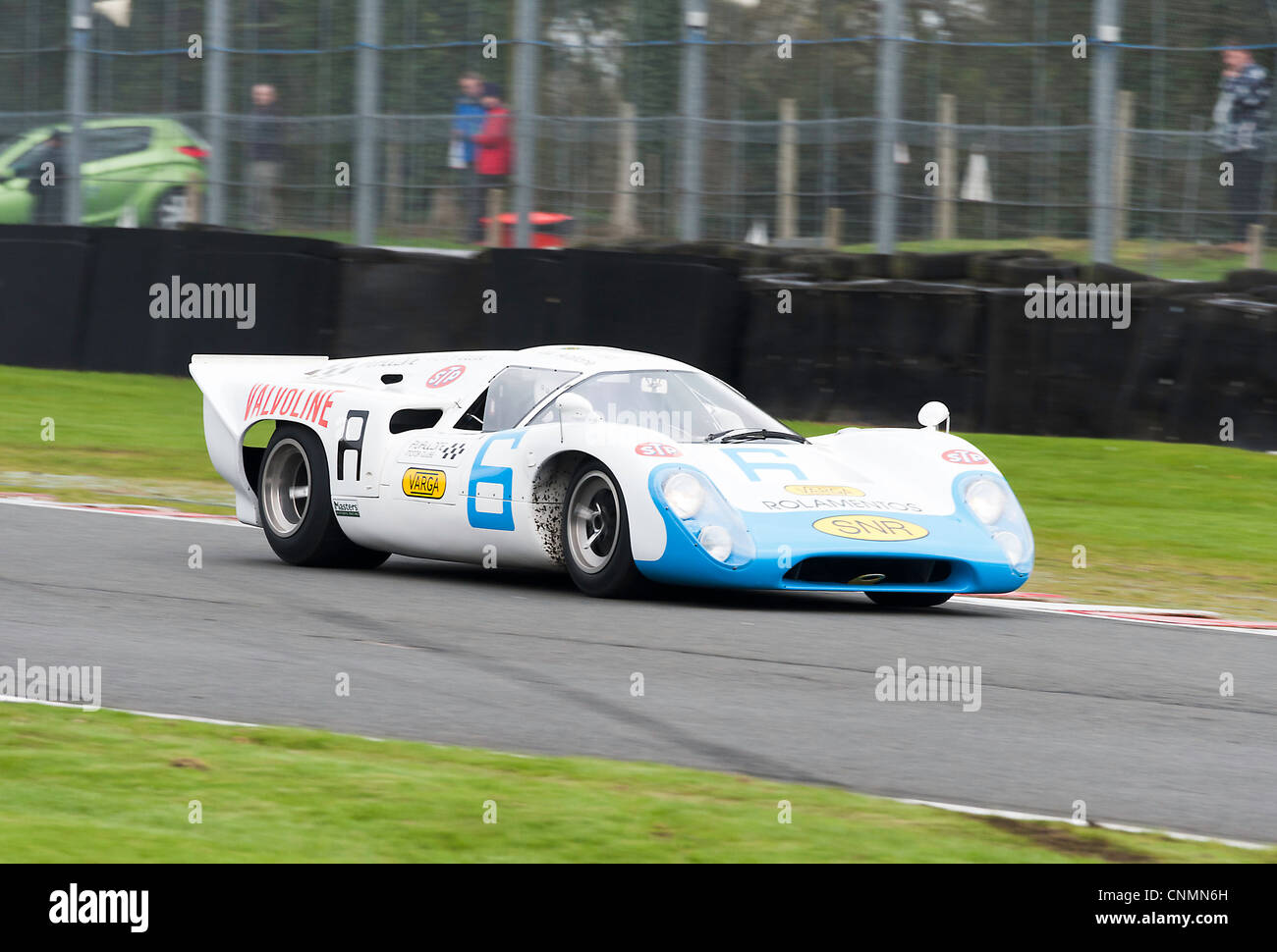 Lola T70 Mk3b Race Car at Oulton Park Motor Racing Circuit Cheshire ...