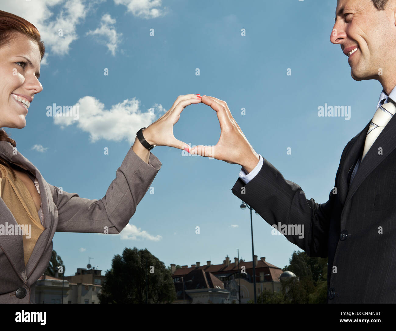 Business people making circle with hands Stock Photo - Alamy Business people making circle with hands Stock Photo - Alamy