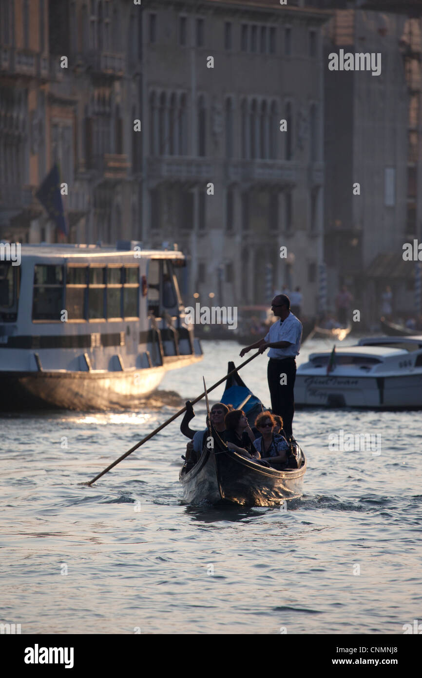 Gondolas in the gran canal hi-res stock photography and images - Alamy