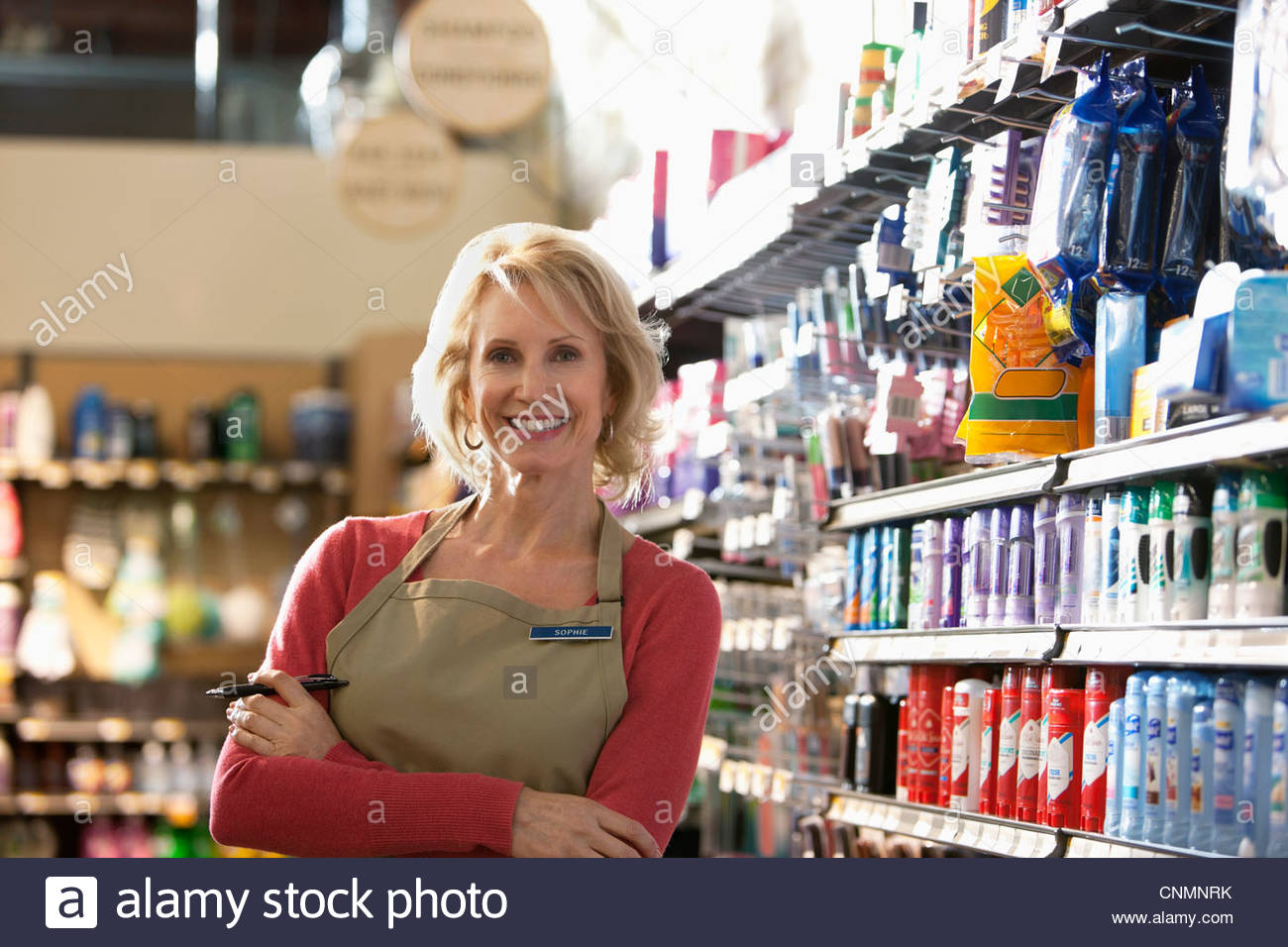 Grocery Clerk Female Stock Photos & Grocery Clerk Female Stock Images ...