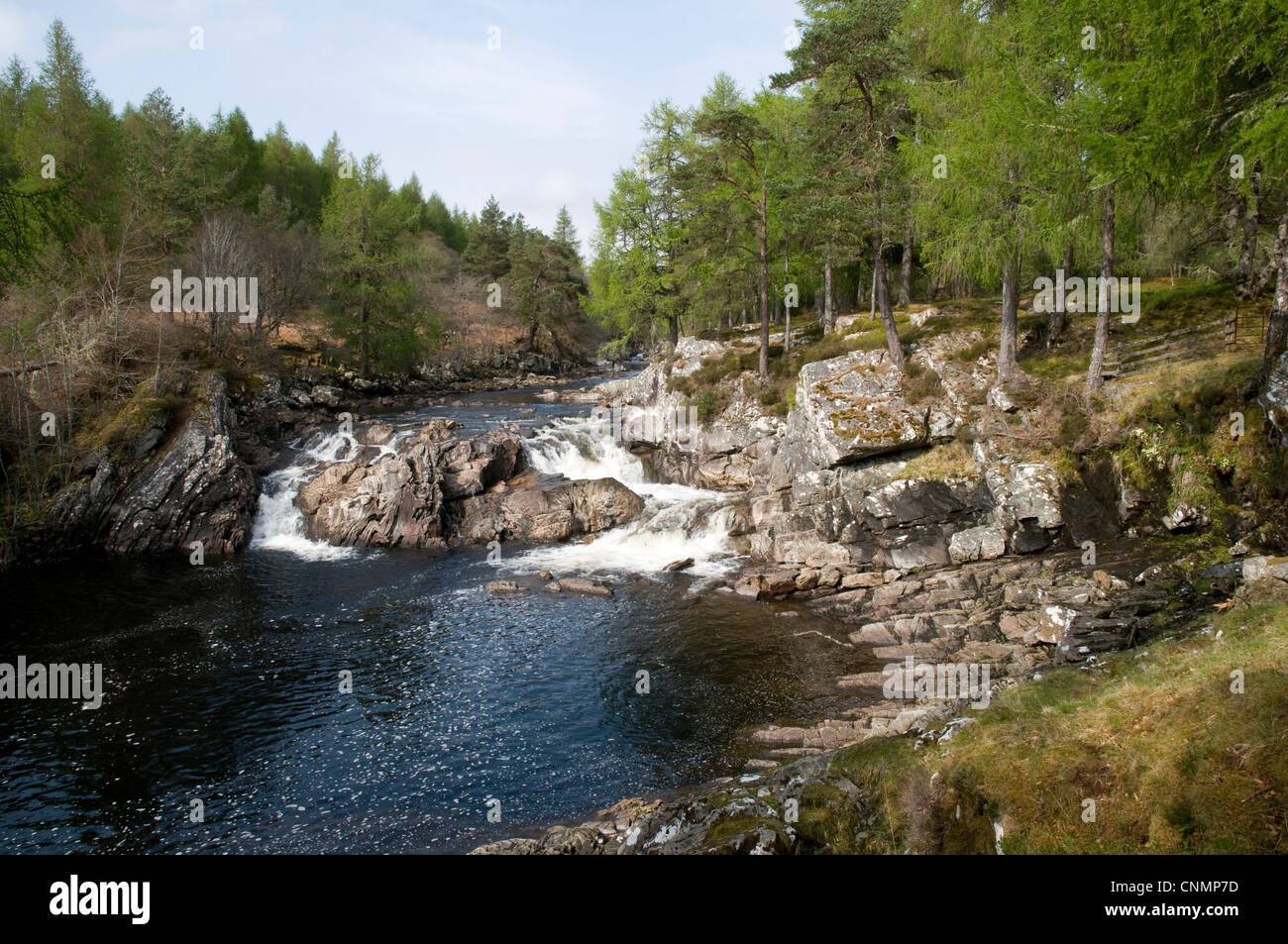 River Cassley, Sutherland, Scotland, UK Stock Photo - Alamy