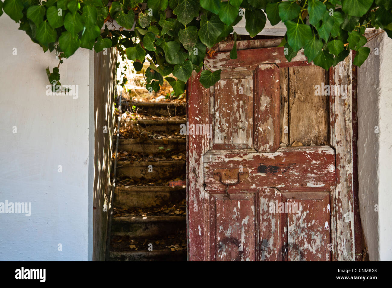 Partially open door hi-res stock photography and images - Alamy