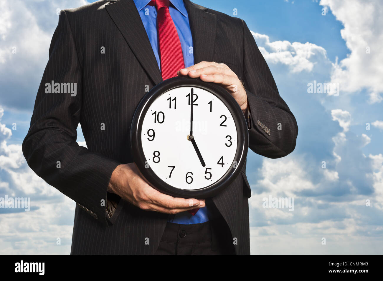 55 blue clock hi-res stock photography and images - Alamy