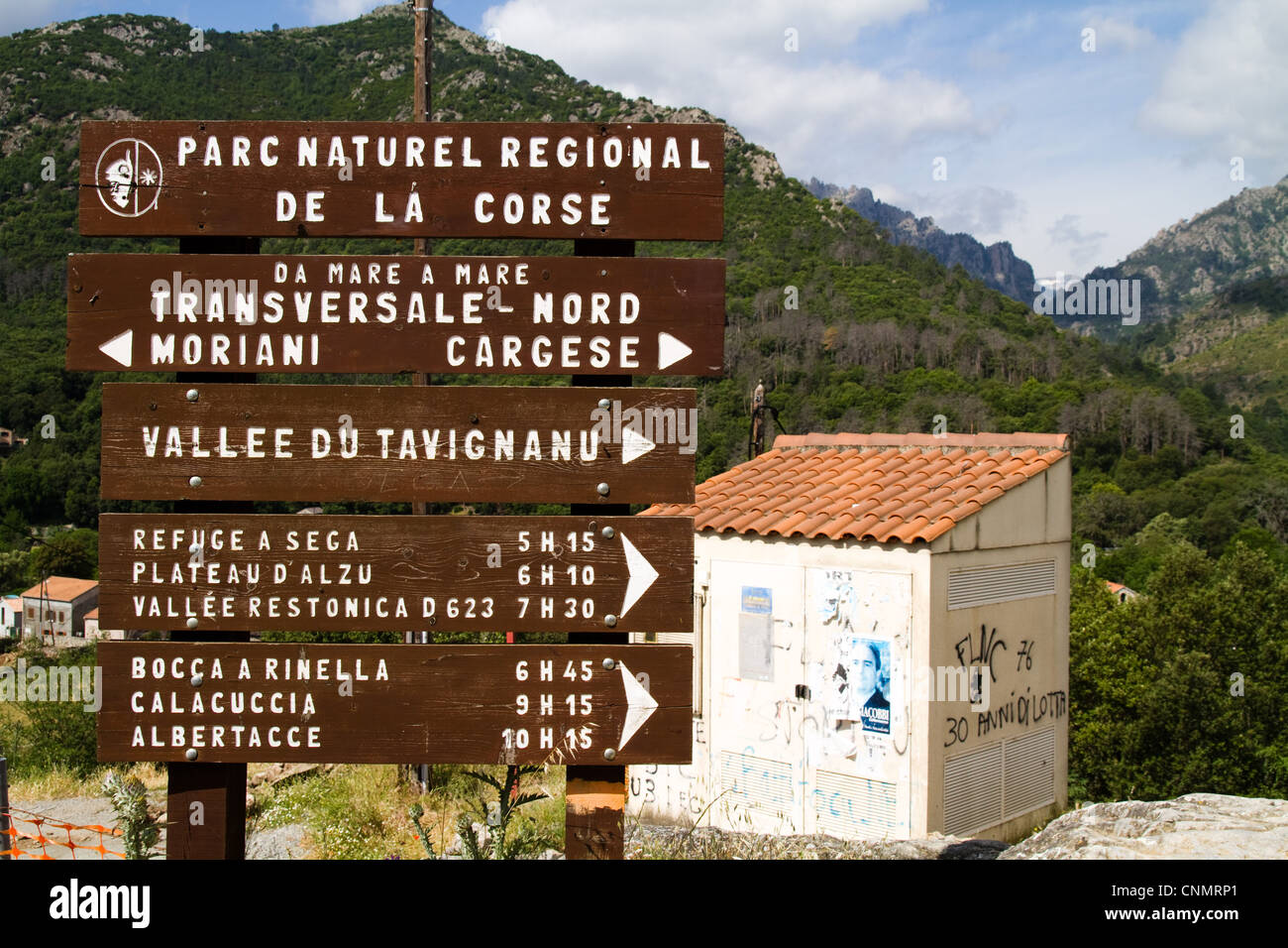Corsican sign hi-res stock photography and images - Alamy