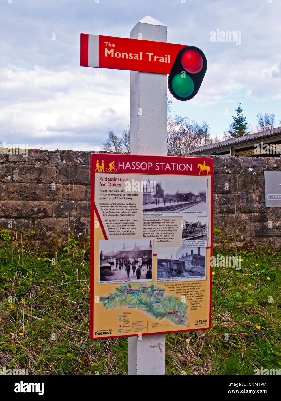 Monsal trail hassop derbyshire hi-res stock photography and images - Alamy