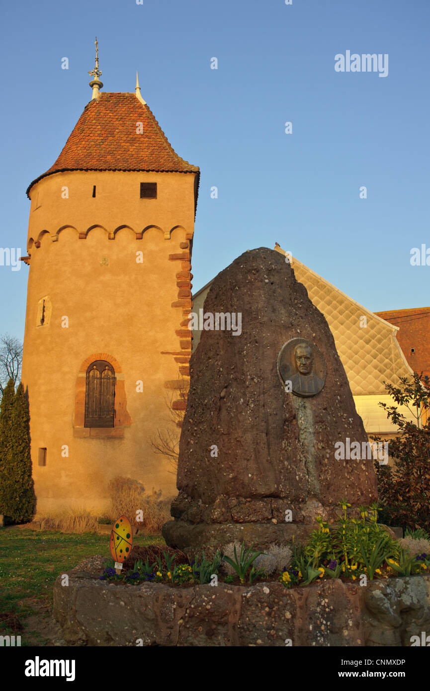 Gyss monument in Obernai Stock Photo - Alamy