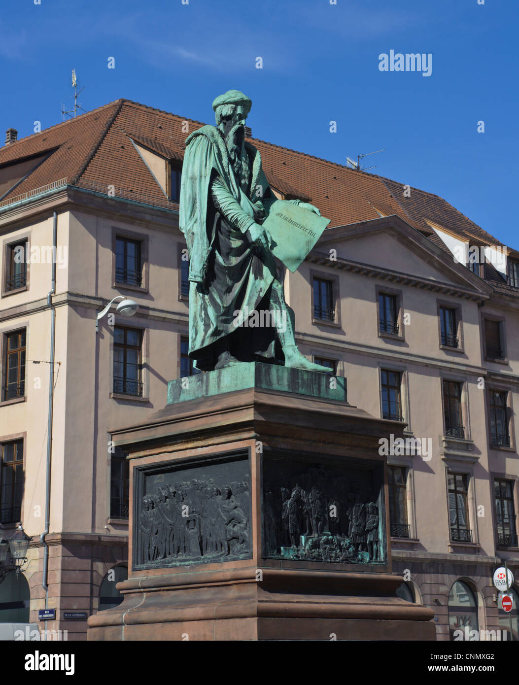 Gutenberg statue strasbourg france hi-res stock photography and images ...