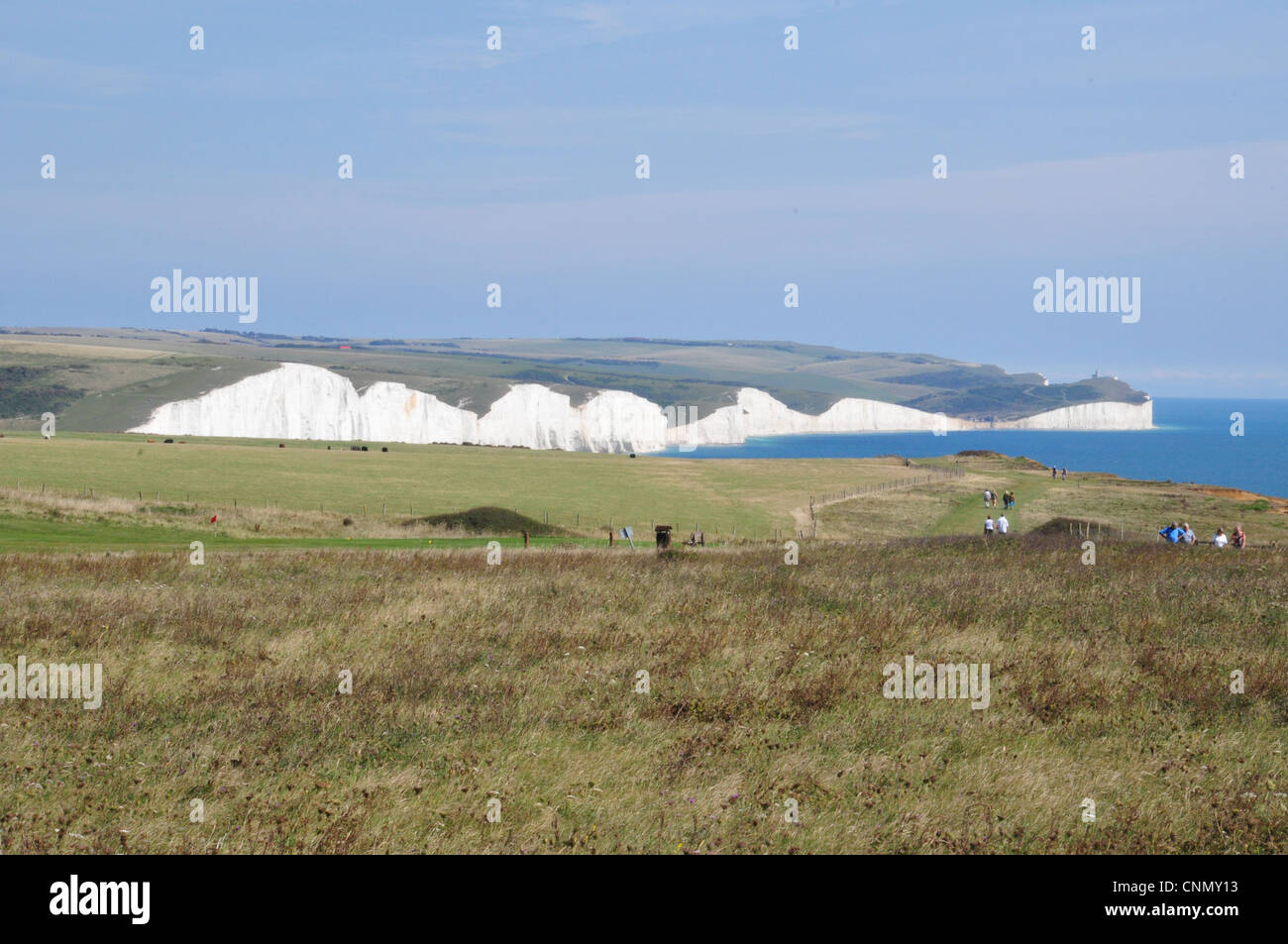 Seaford Head England Stock Photo - Alamy