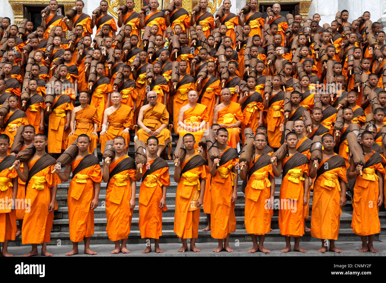 Group of monk hi-res stock photography and images - Alamy
