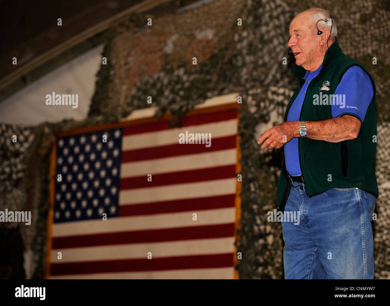 Retired Brig. Gen. Charles “Chuck” Yeager shares stories of aviation ...