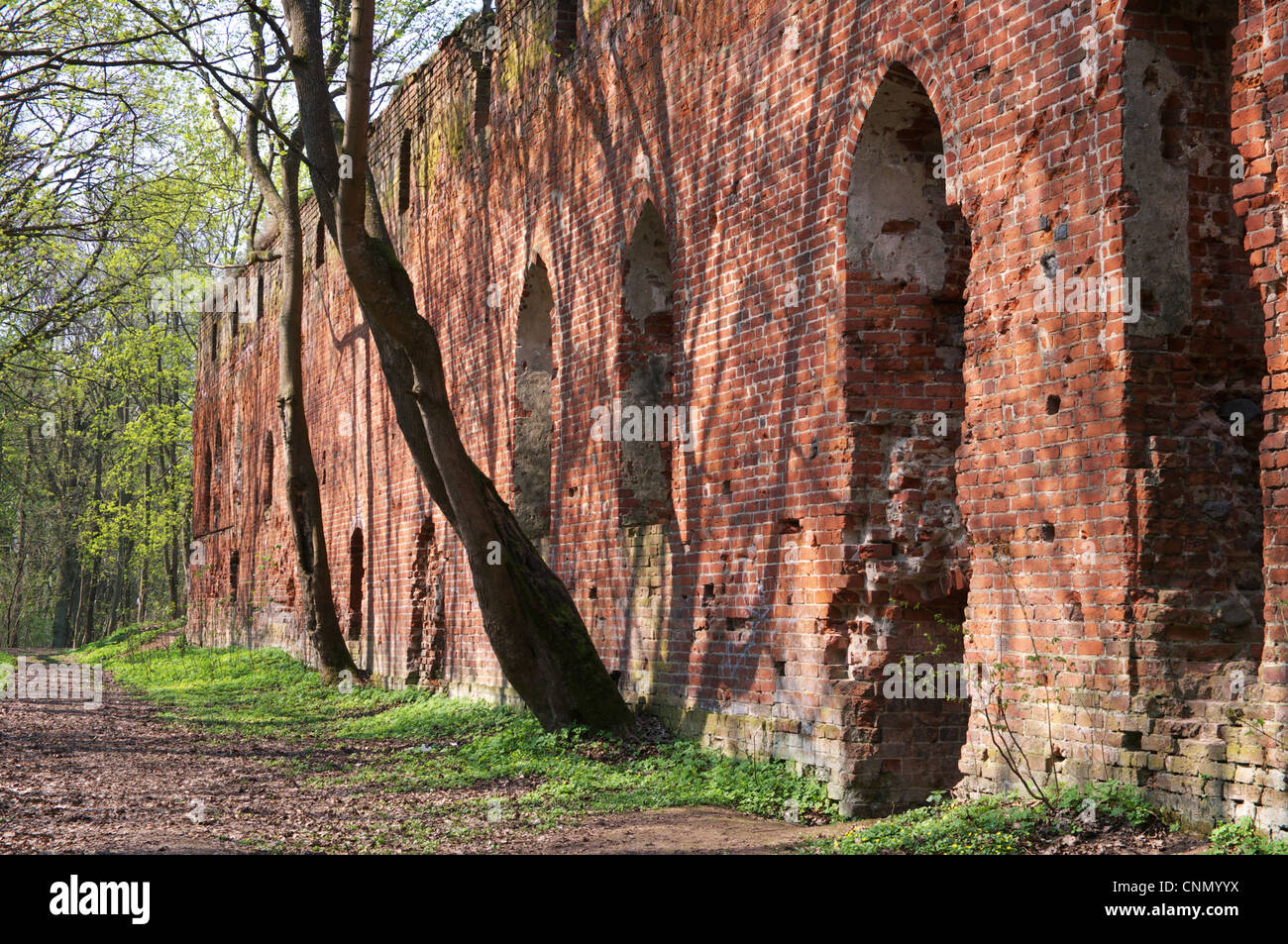 Brick wall old castle balga hi-res stock photography and images - Alamy