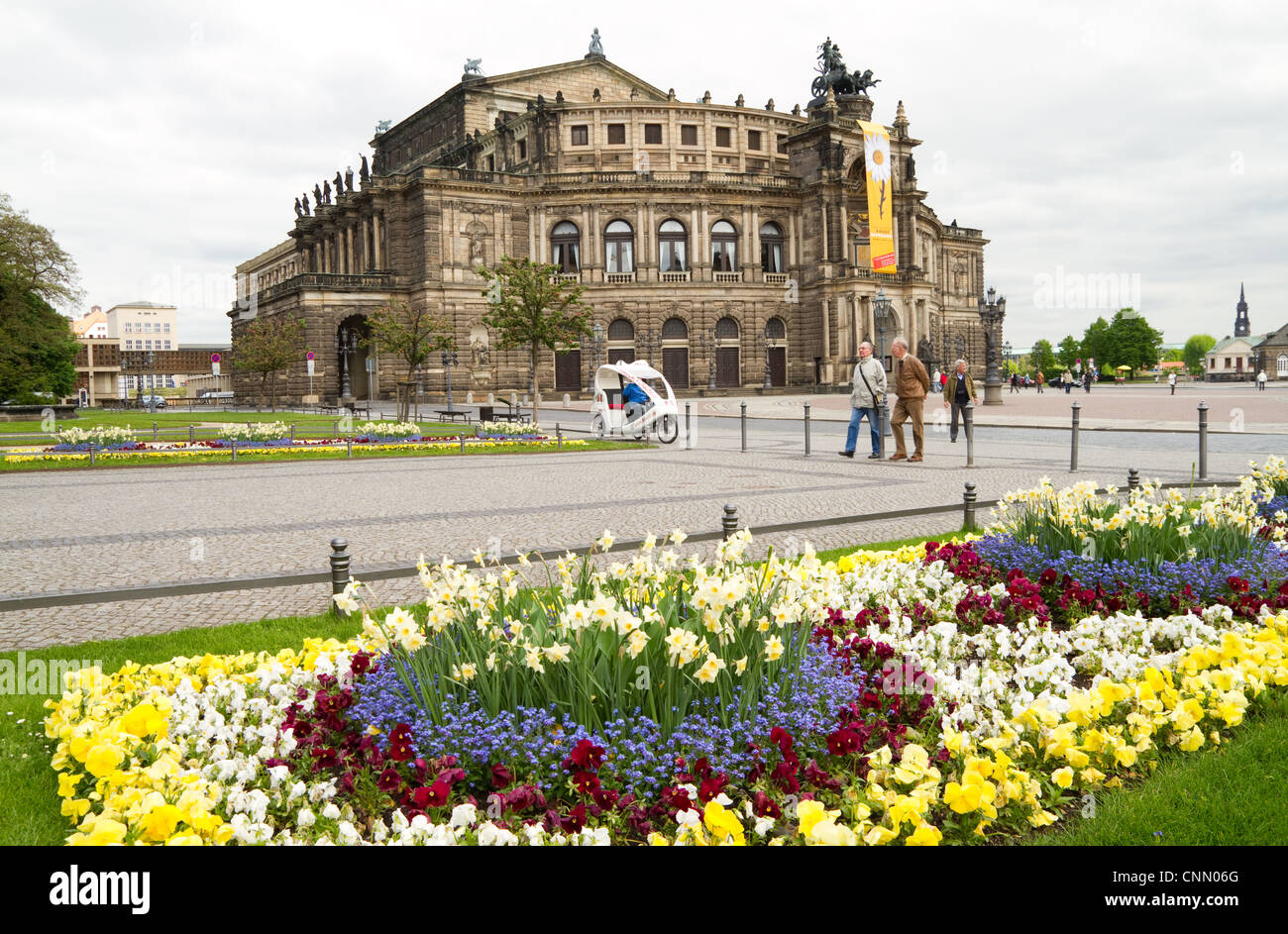 Semperoper opera in Dresden Stock Photo - Alamy