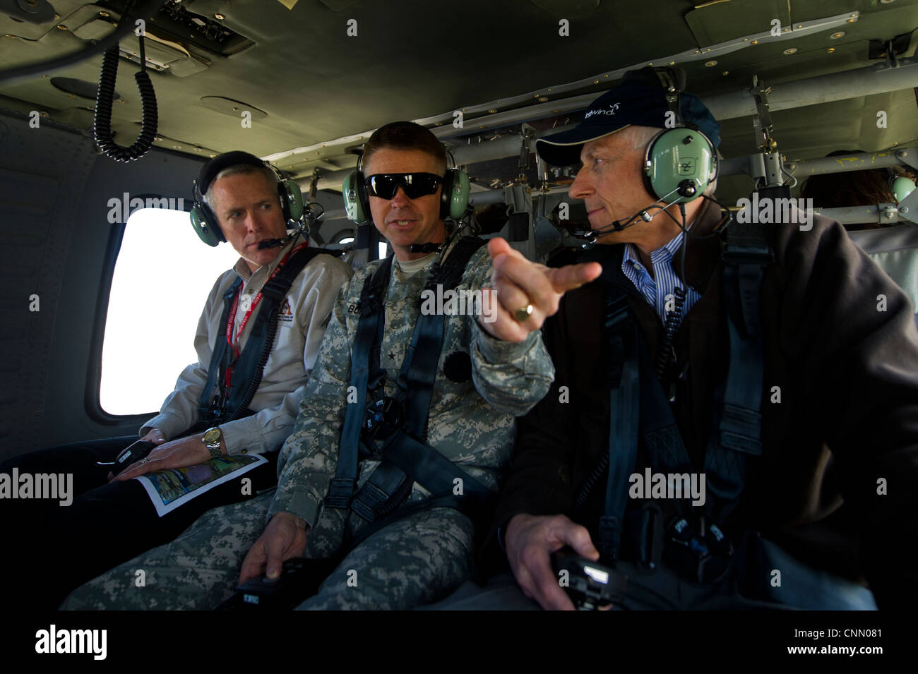 Utah LT. Governor Greg Bell and Brig. General Burton, Army Utah ...