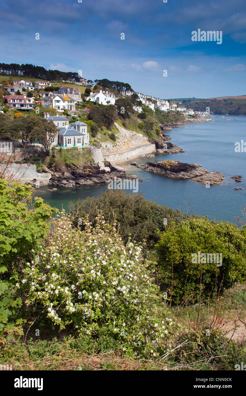 Fowey from st catherine's point hi-res stock photography and images - Alamy