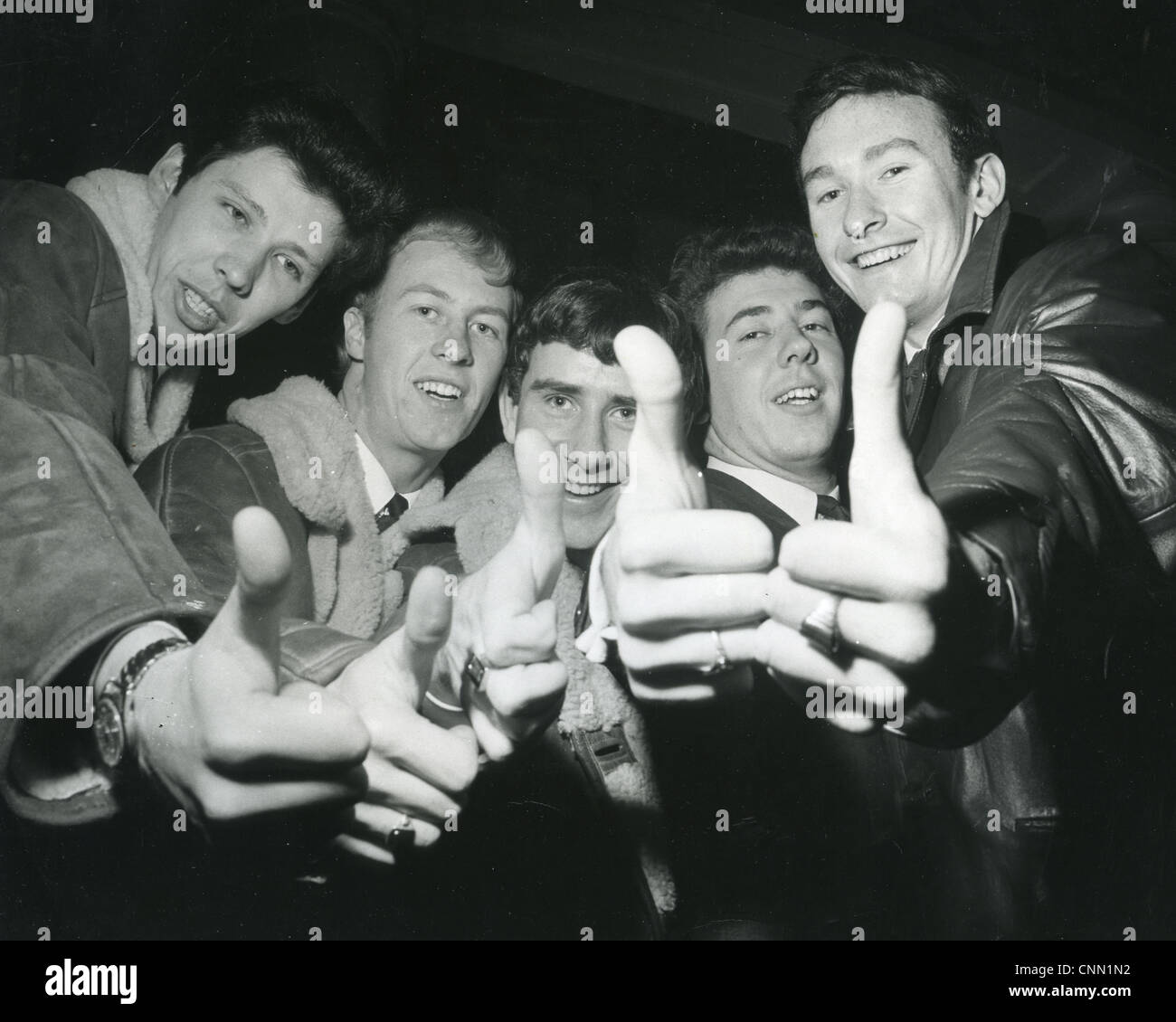 BRIAN POOLE AND THE TREMELOES UK pop group in September 1964. Photo ...