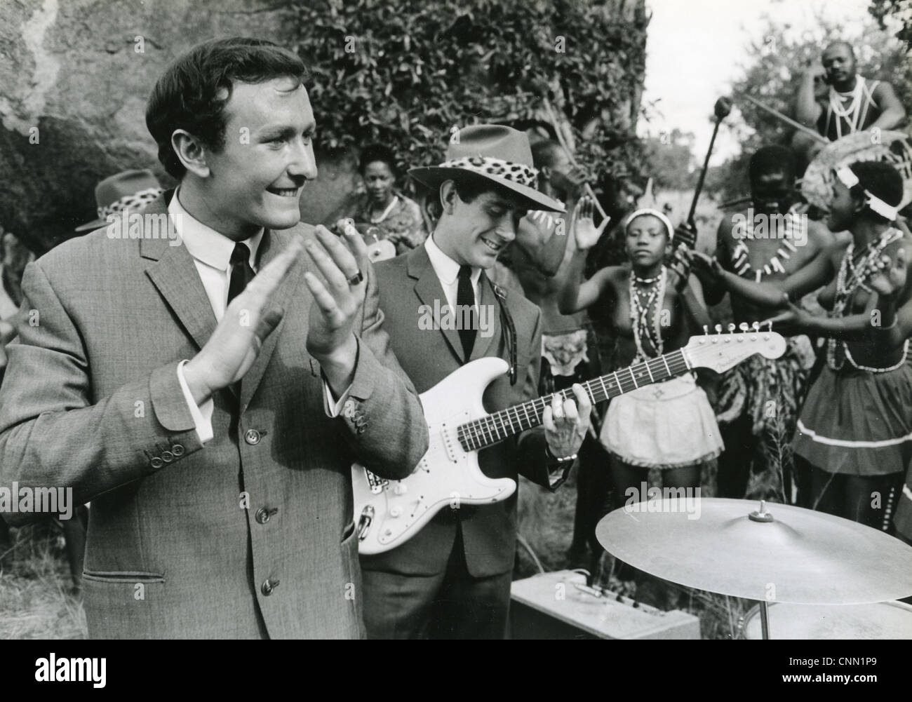 BRIAN POOLE AND THE TREMELOES UK pop group in unidentified film about ...