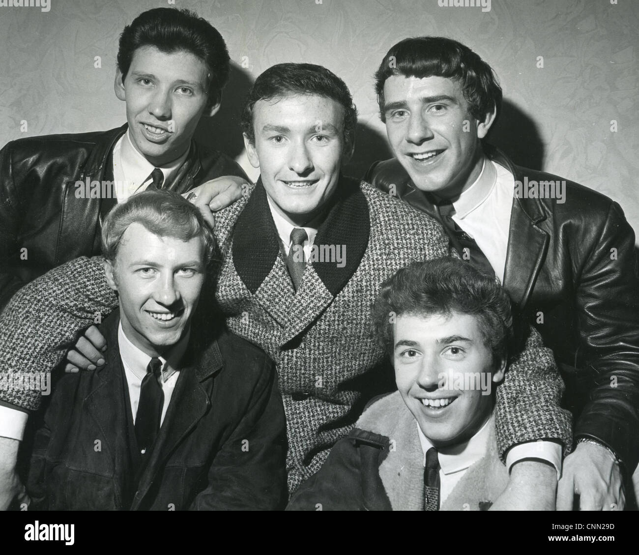 BRIAN POOLE AND THE TREMELOES UK pop group in September 1964. Photo ...