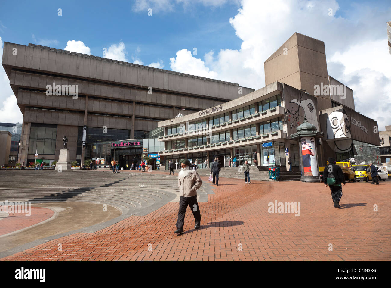 Birmingham central library hi-res stock photography and images - Alamy