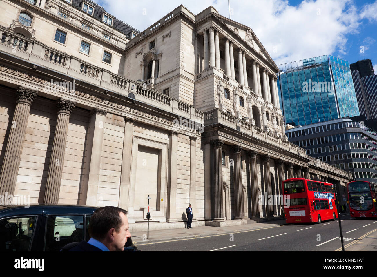 The Bank of England, Threadneedle Street, London, UK Stock Photo - Alamy
